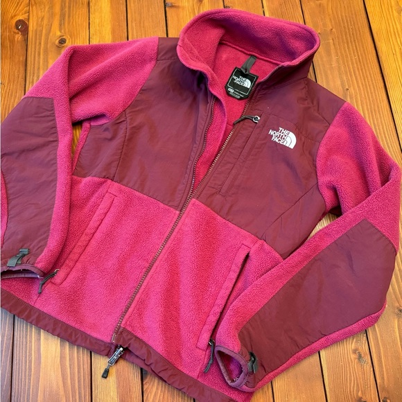 The North Face | Jackets & Coats | The North Face Pink Denali Fleece ...